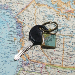 Map Keychain. You Select Location. Anywhere in the World. One Map ...