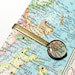 One Custom Vintage Map Tie Clip. You Select Location Worldwide ...