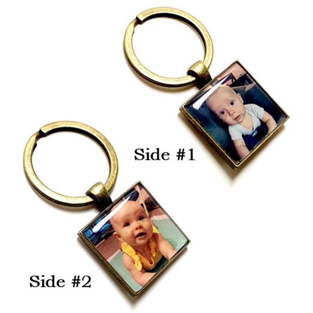 Photo Keychain. Double Sided. Create Your Own Personalized Picture ...