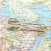 Map Tie Clip. You Choose Any City State or Country - Etsy