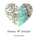 CUSTOM Half and Half Heart Map Art Print. Print Only NO Frame. You ...