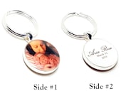 Double Sided Custom Photo Keychain. Create Your Own. - Etsy