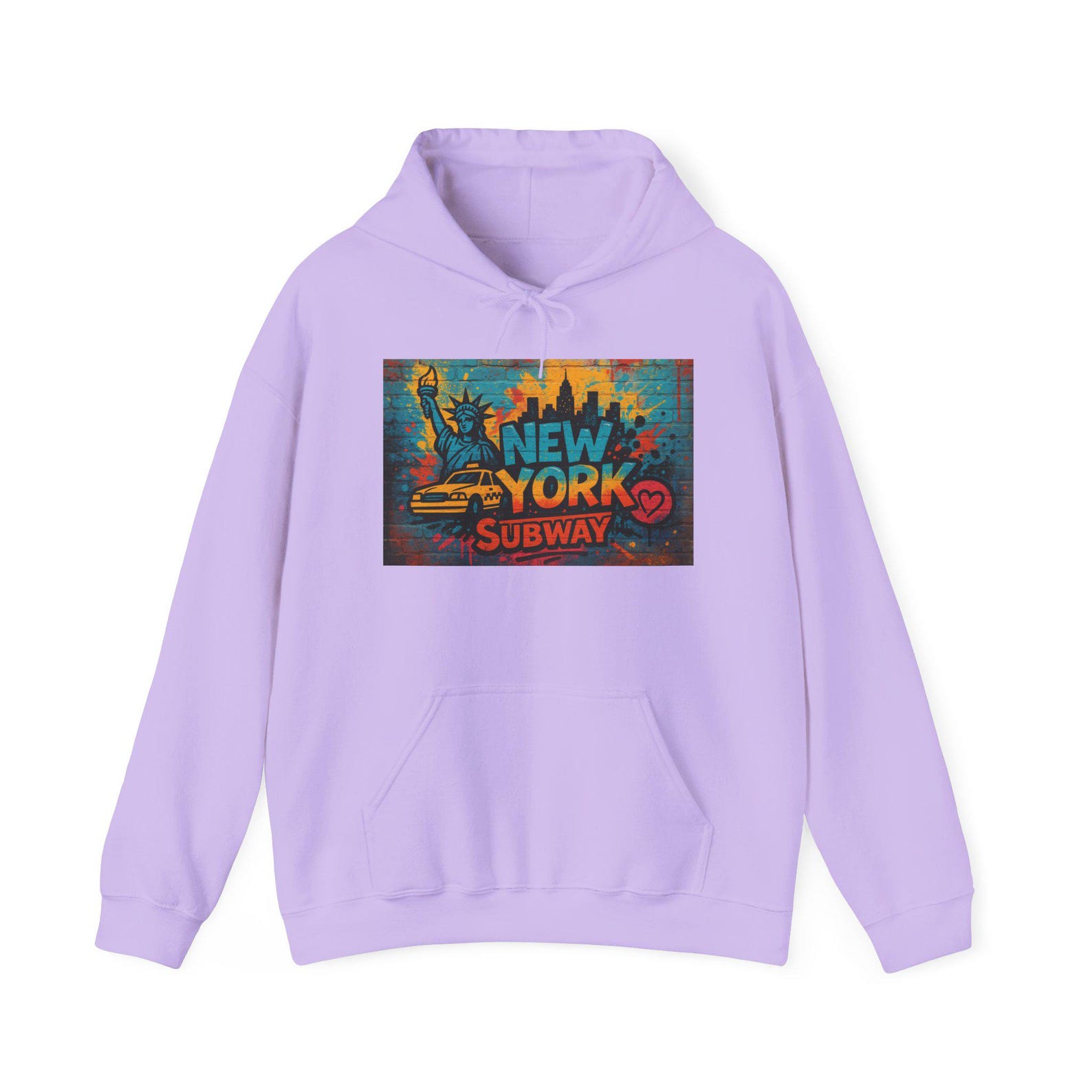 New York Subway Artwork Hoodie, Cozy Graphic Sweatshirt, Gift for NYC ...