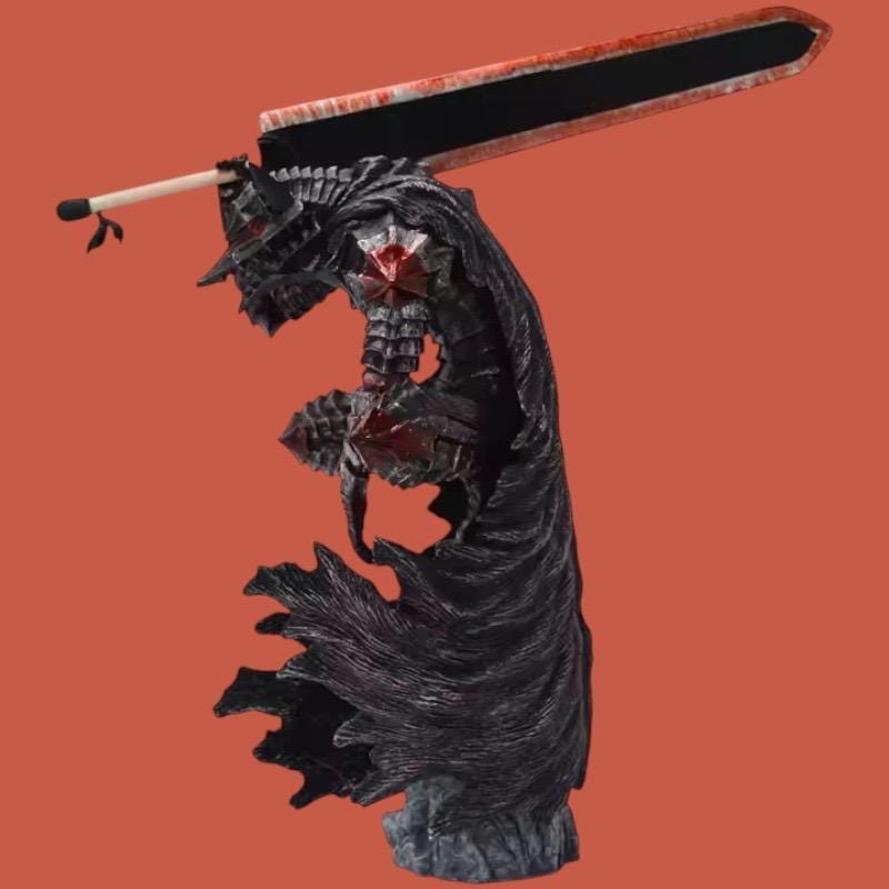 Berserk Statue Armored Guts Figure Berseker Statue(9inch)handmade ...