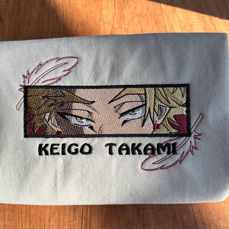 Mha Embroidered Sweatshirt - Etsy UK