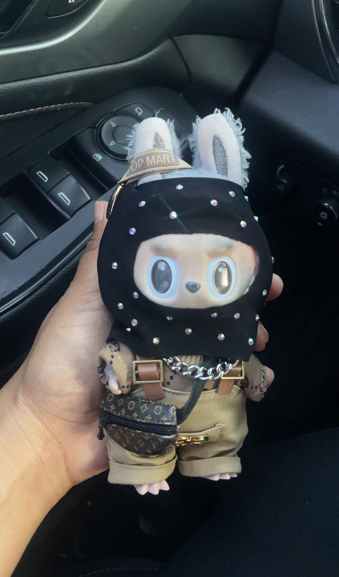 Bling Ski Mask for the Monsters Labubu Plush - Etsy