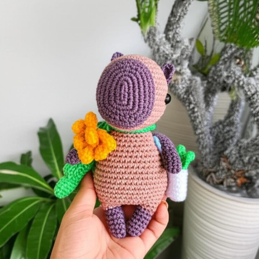 Amigurumi Capybara Crochet Pattern | Easy Crochet Pattern Capybara ...