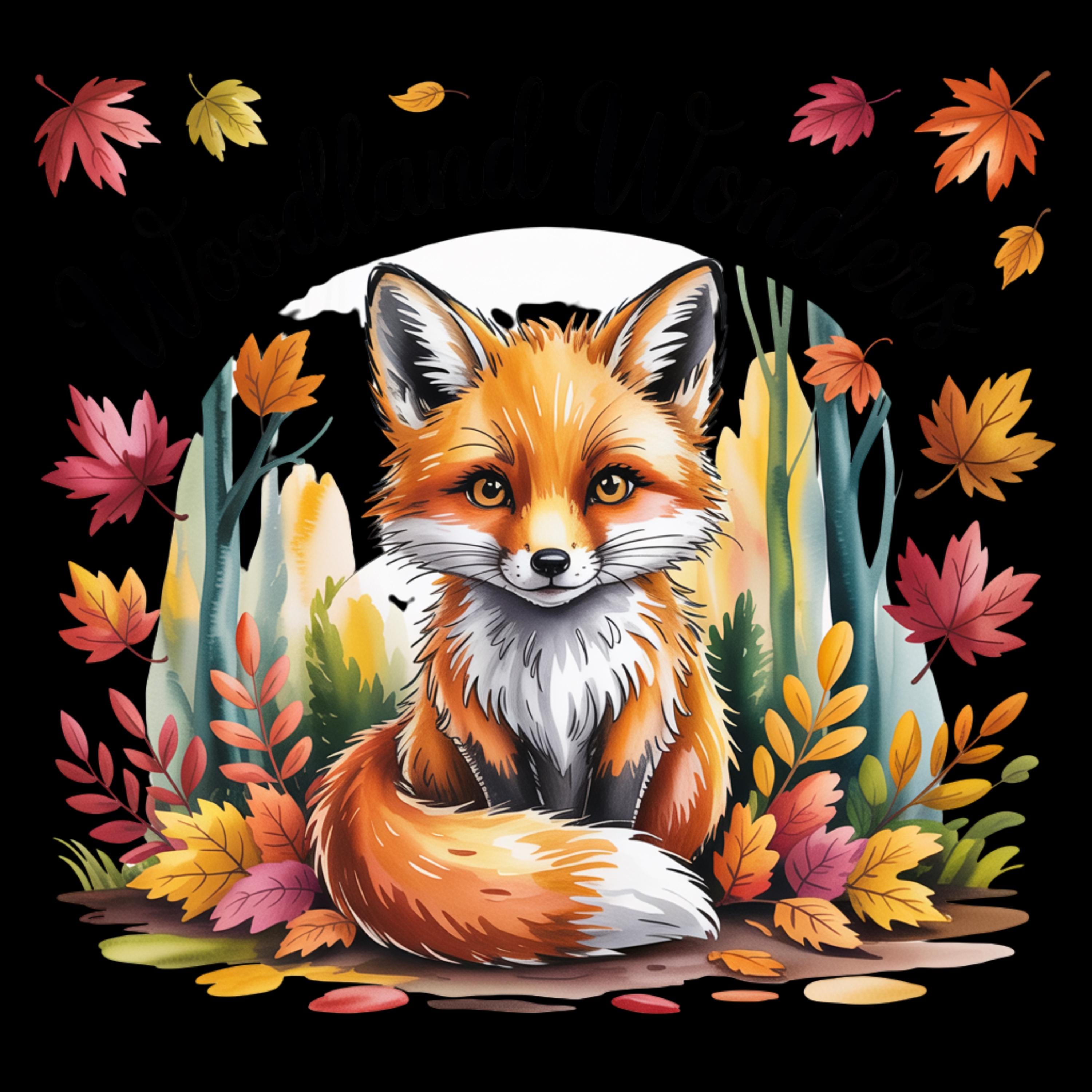 Woodland Animals, Forest Clipart, Cute Animals, Woodland Art, Baby ...
