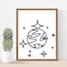 Outer Space SVG Clipart Bundle: Planets, Astronaut, Rocket (digital ...