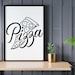 Pizza SVG Bundle: Clipart, Vector, PNG, DXF (digital Download for ...