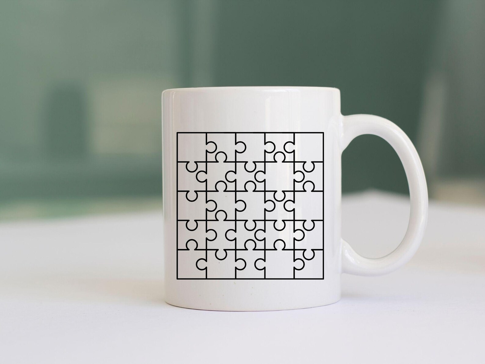 Jigsaw Puzzle SVG Templates Bundle: Laser Cut Files (digital Download ...