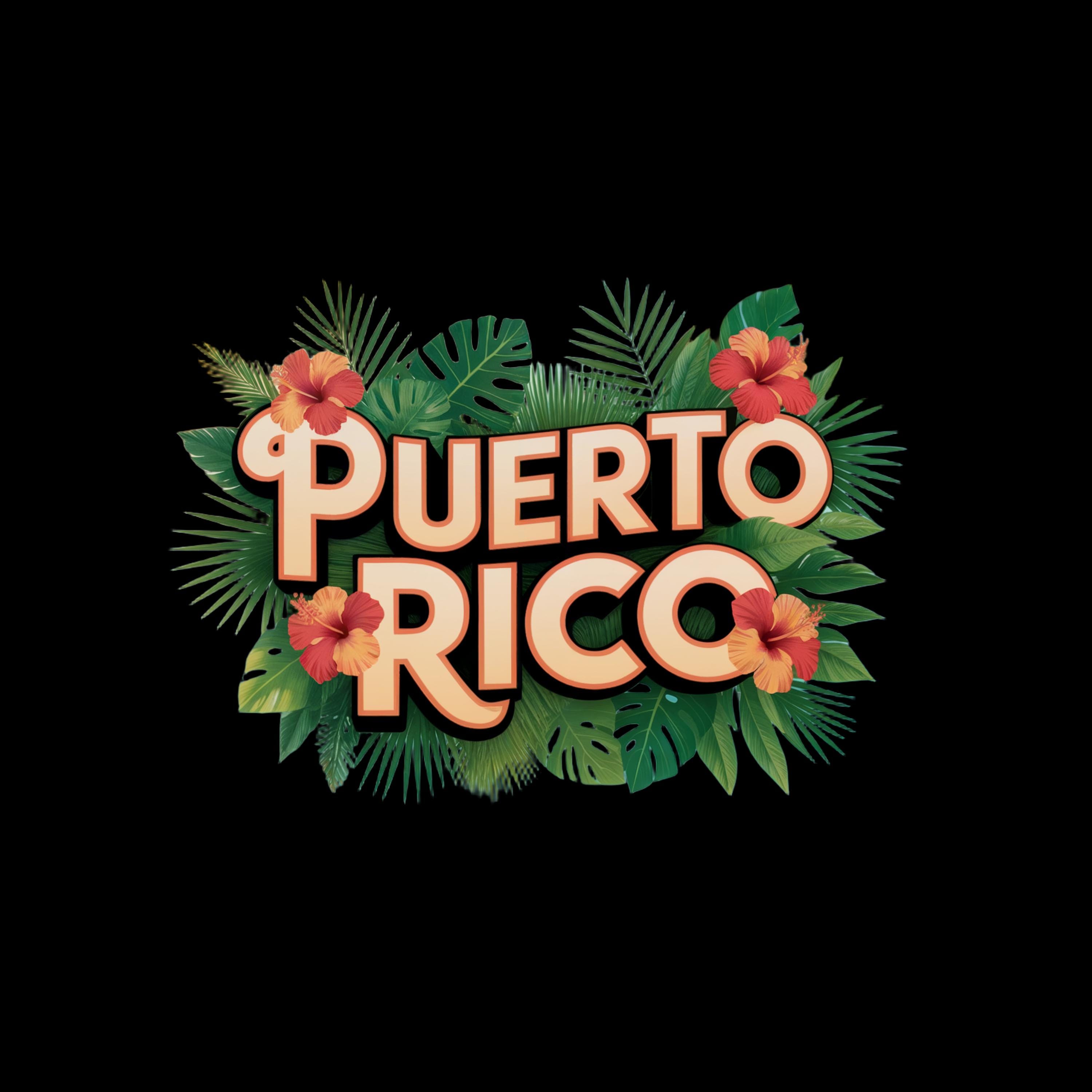 Puerto Rico Clipart Bundle: Tropical Island, Cultural Icons (PNG ...