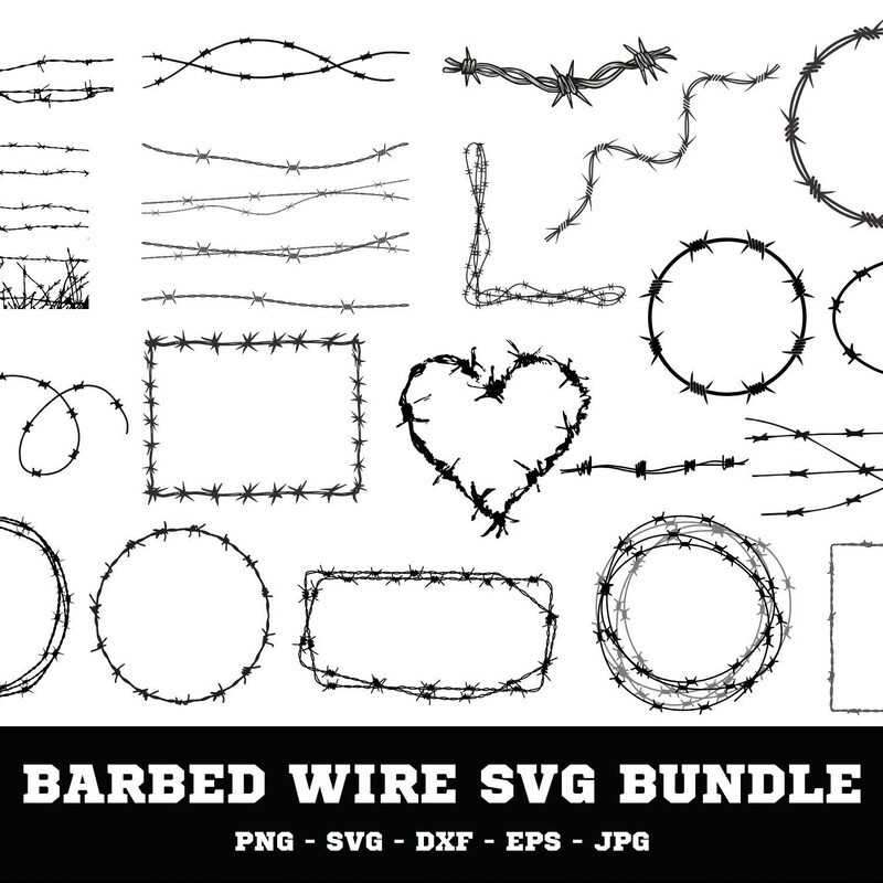 Barbed Wire Art - Etsy
