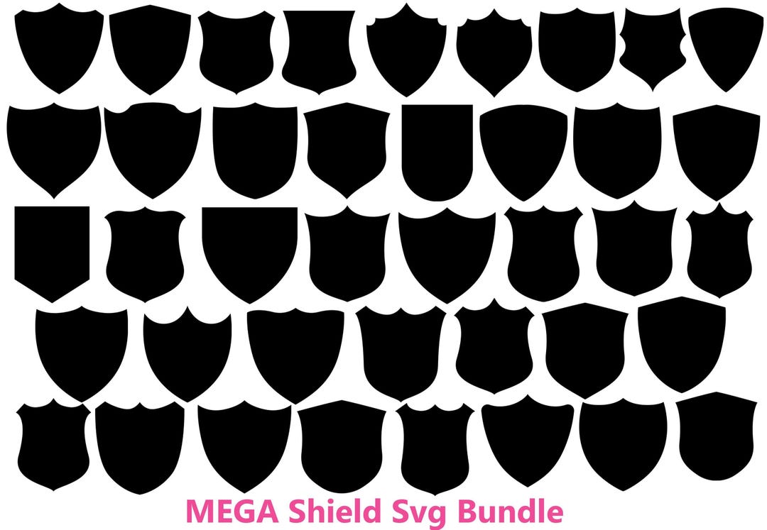 Gaming Shield SVG Bundle: Gamer Graphics, Emblems (digital Download) - Etsy