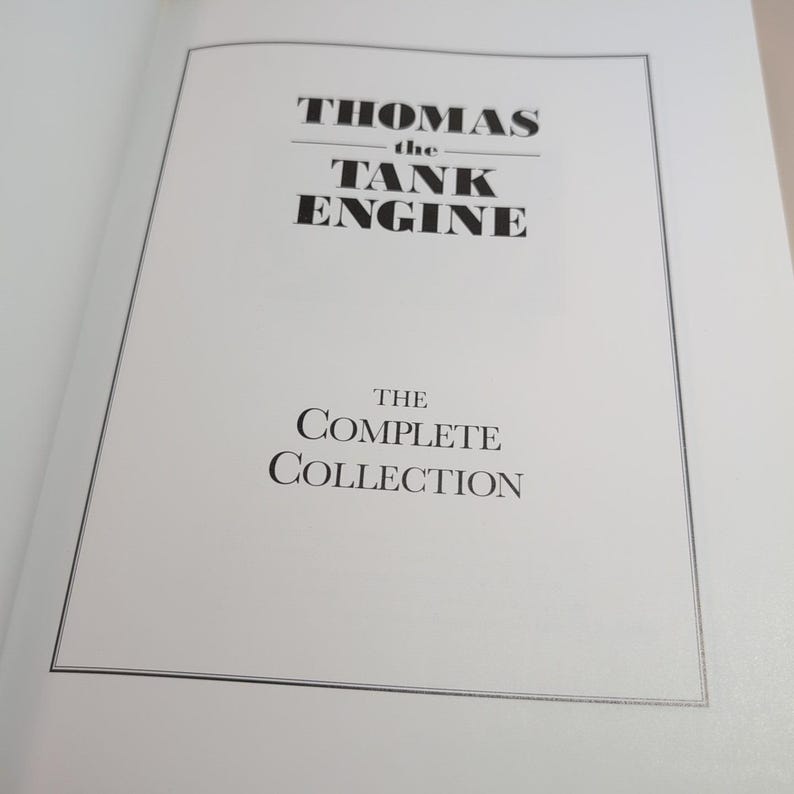 THOMAS the Tank Engine the Complete Collection HCDJ Book the Rev. W ...