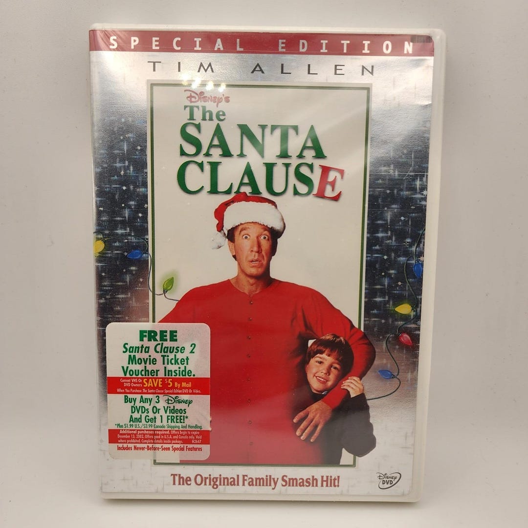 The Santa Clause DVD 2002 Special Edition - Etsy