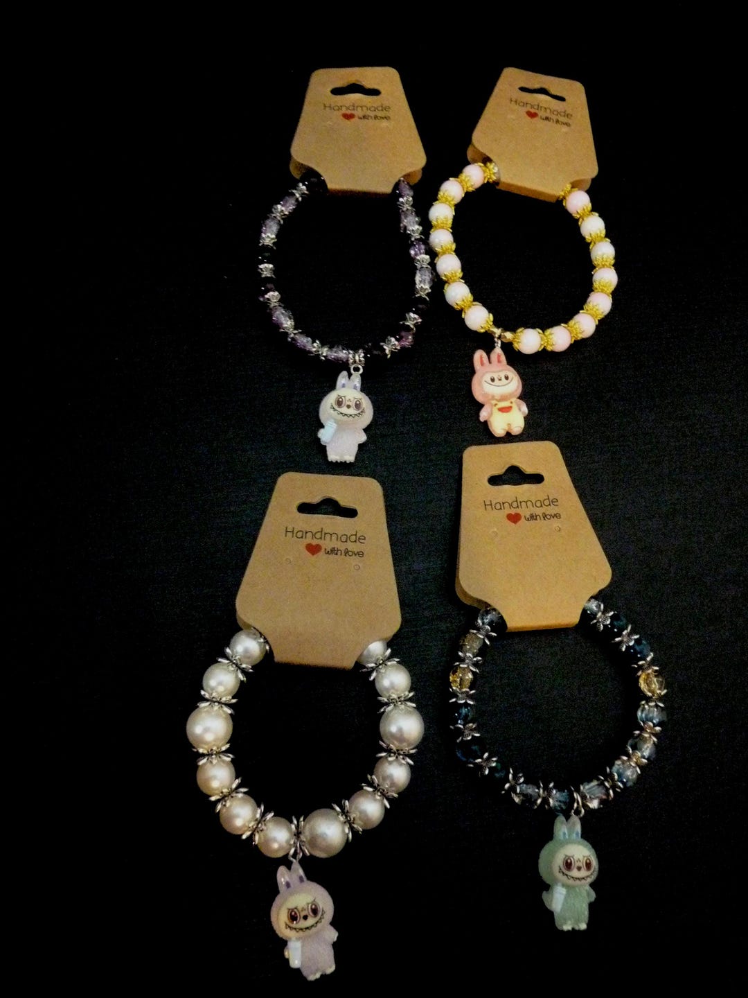 Labubu Charm Bracelets - Etsy