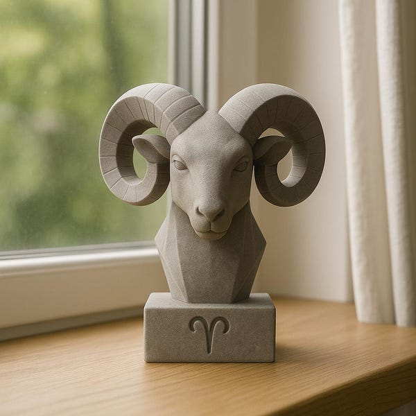 Aries Ram - Etsy