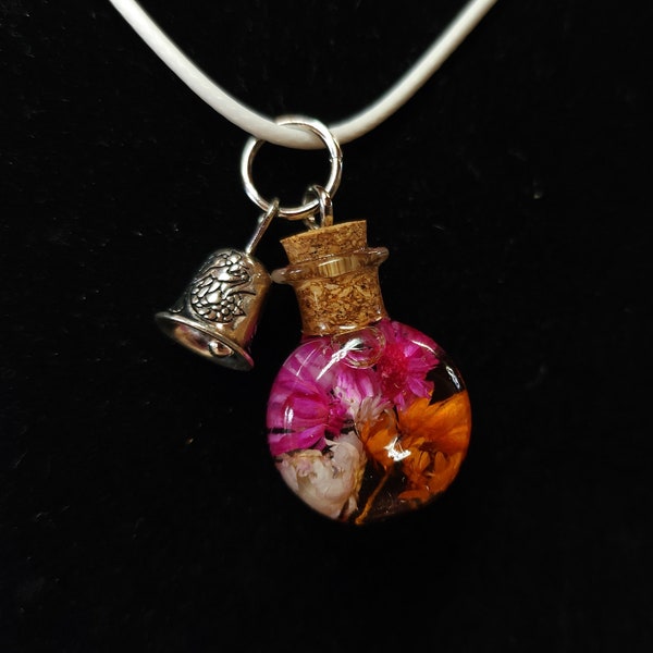 Mini Bottle Necklace - Etsy