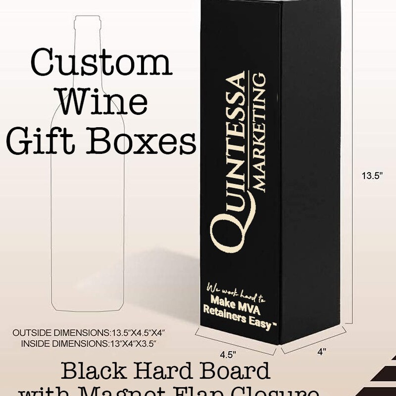 Custom Wine Box - Etsy