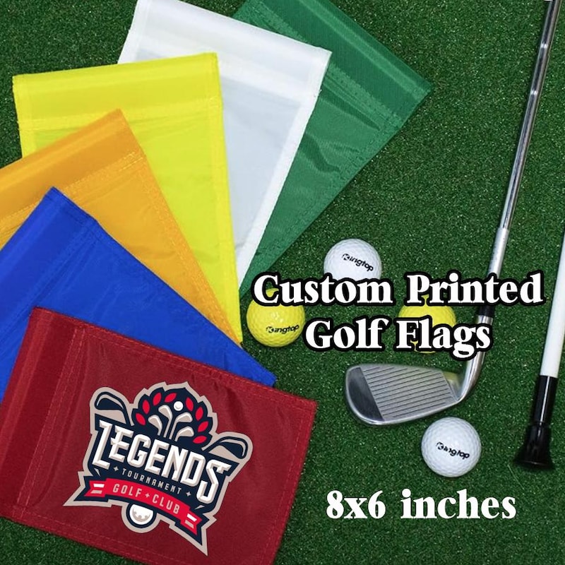 Putting Green Mini Flag - Etsy