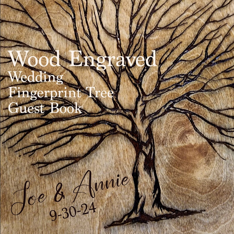 Fingerprint Tree - Etsy