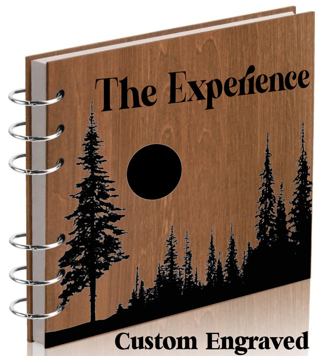 Custom Engraved Baltic Birch Wood Binder Photo Album - Etsy