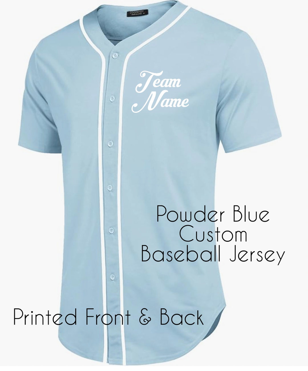 Premium Custom Baseball Jersey, Logo Jersey, Personalized Jersey, Logo ...