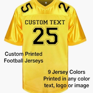 Custom Football Jersey, Logo Jersey, Personalized Jersey, Logo Baseball ...
