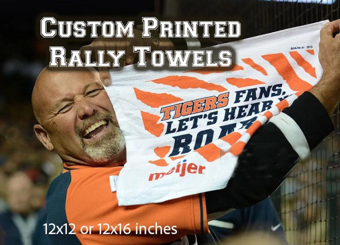 Custom Printed Rally Towel, Fan Towel, Team Towel, Sports Towel ...