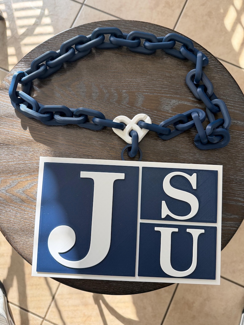 JSU Tigers Hype Chain | Jackson State University Fan Gear | Custom ...
