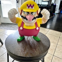 Mario Luigi Wario Waluigi Embroidered Super Bros Full Circle Logo ...