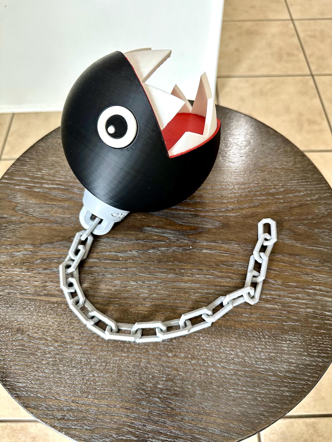 3D Printed Chain Chomp: Mario Fan Art - Nintendo Inspired Decor - Etsy