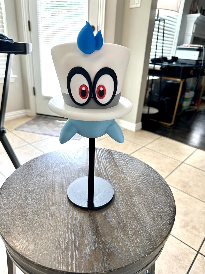 3D Printed Cappy - Mario Odyssey Fan Art Display - Playco 3D Model - Etsy