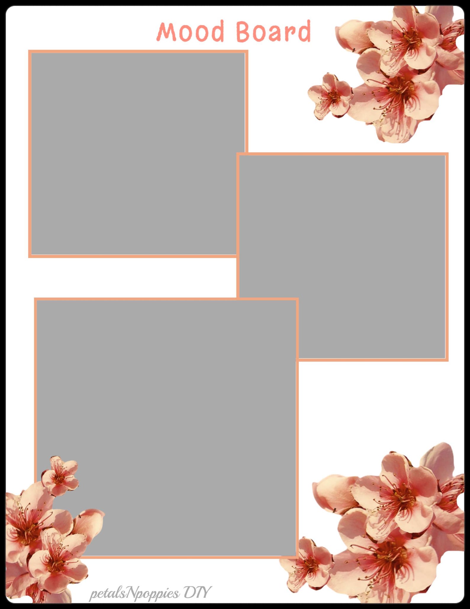 Peach Delight Color Mood Notes – Printable Stationery Set, Fruit ...