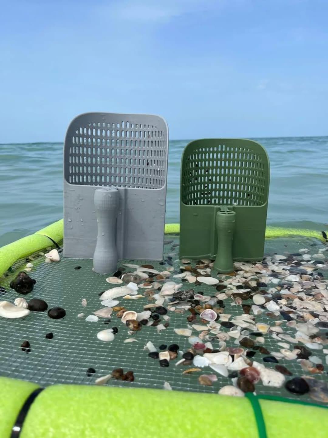 Heavy-duty Shark Tooth Sifter Scoop – Shell & Fossil Hunting Tool ...