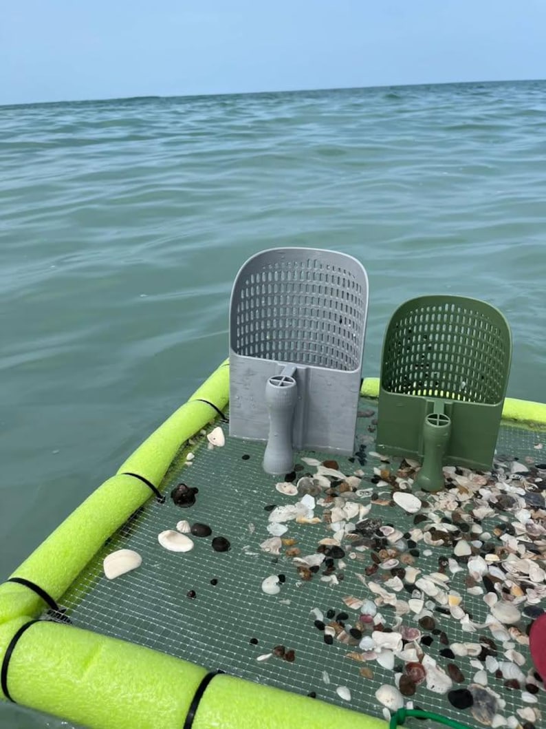 Heavy-duty Shark Tooth Sifter Scoop – Shell & Fossil Hunting Tool ...