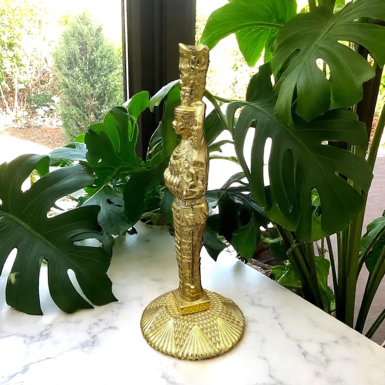 Handmade Solid Brass Kybele Statue – Ancient Mother Goddess Cybele ...