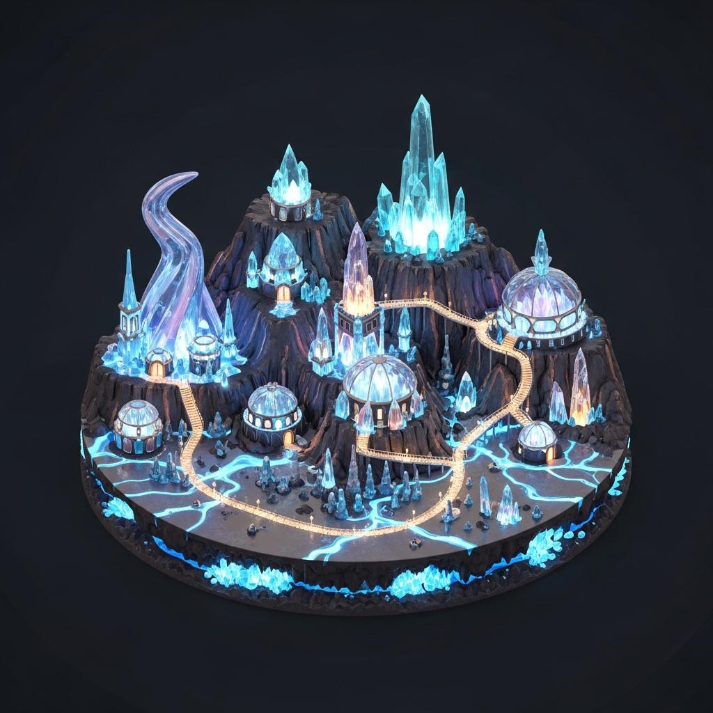 AI Prompt Pack: Lost Civilizations 3D Diorama | Isometric Ancient Ruins ...