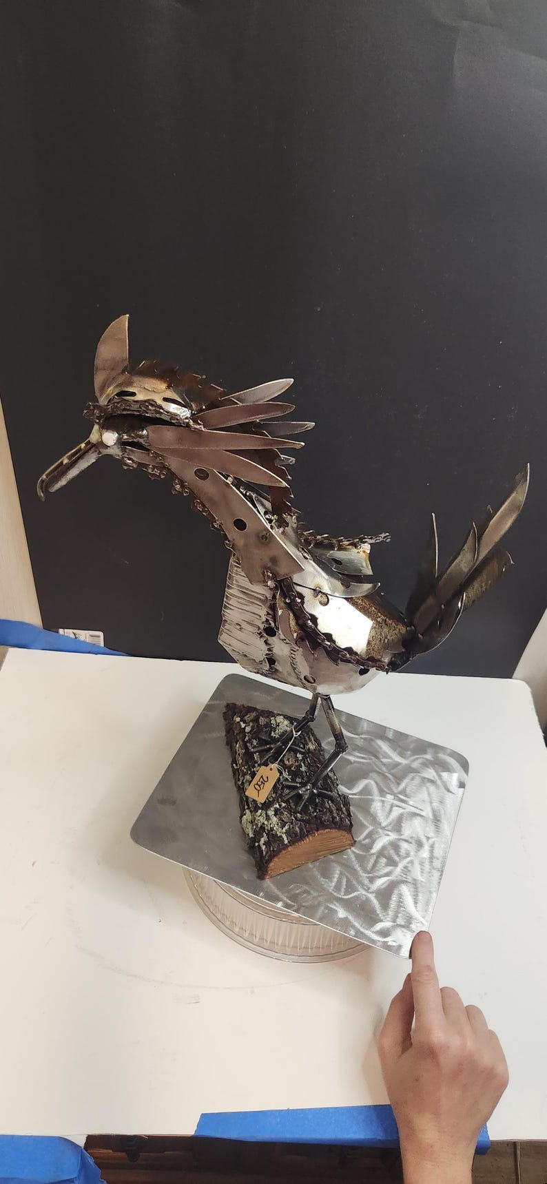 ROADRUNNER BIRD Sculpture: Upcycled Metal Art - Etsy
