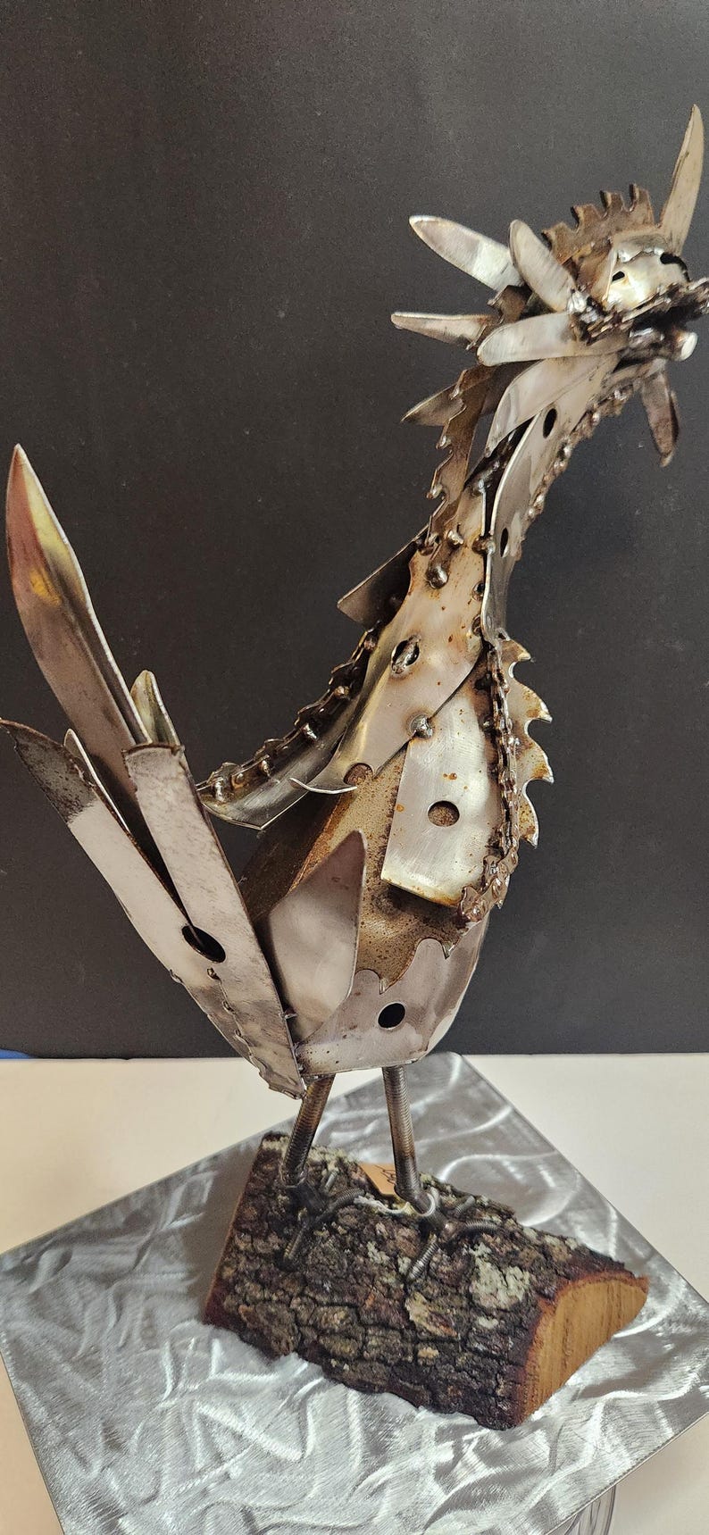 ROADRUNNER BIRD Sculpture: Upcycled Metal Art - Etsy