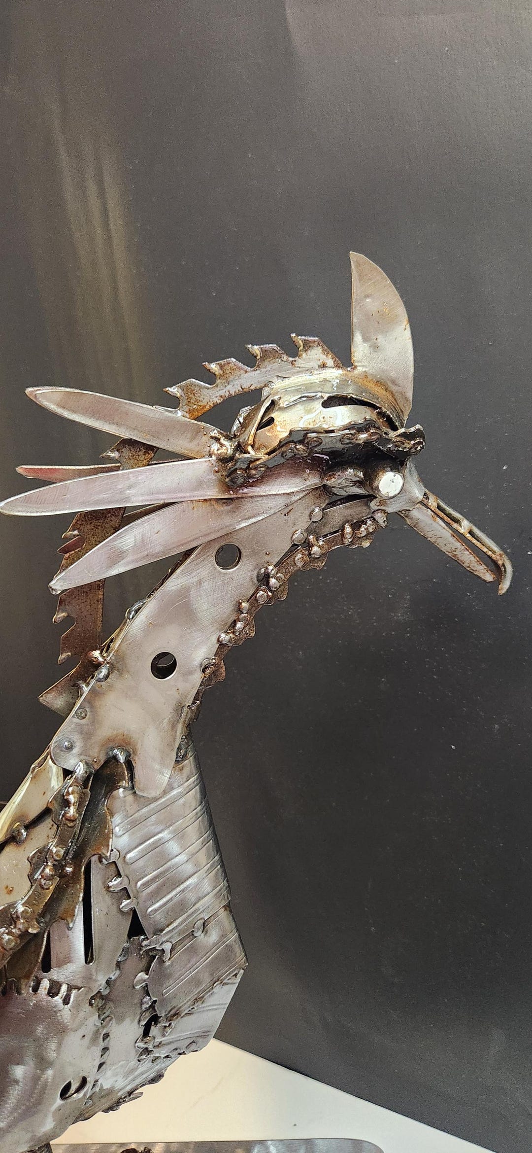 ROADRUNNER BIRD Sculpture: Upcycled Metal Art - Etsy