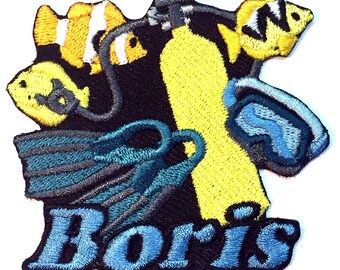 Scuba patch | Etsy