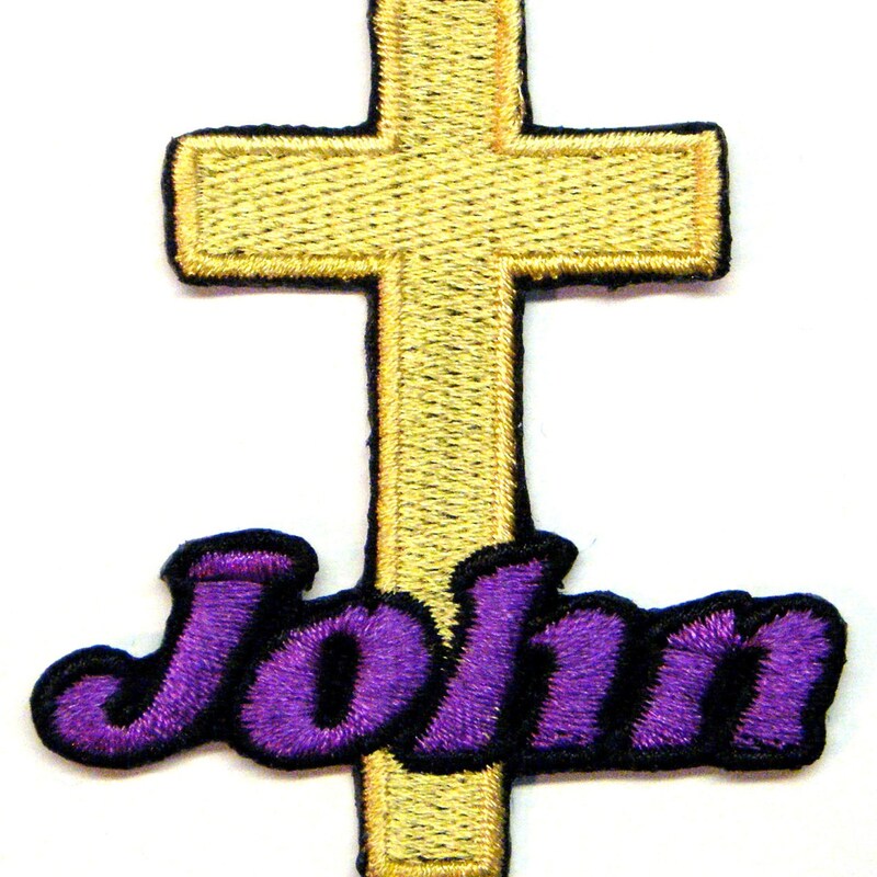 Custom Patch Cross - Etsy