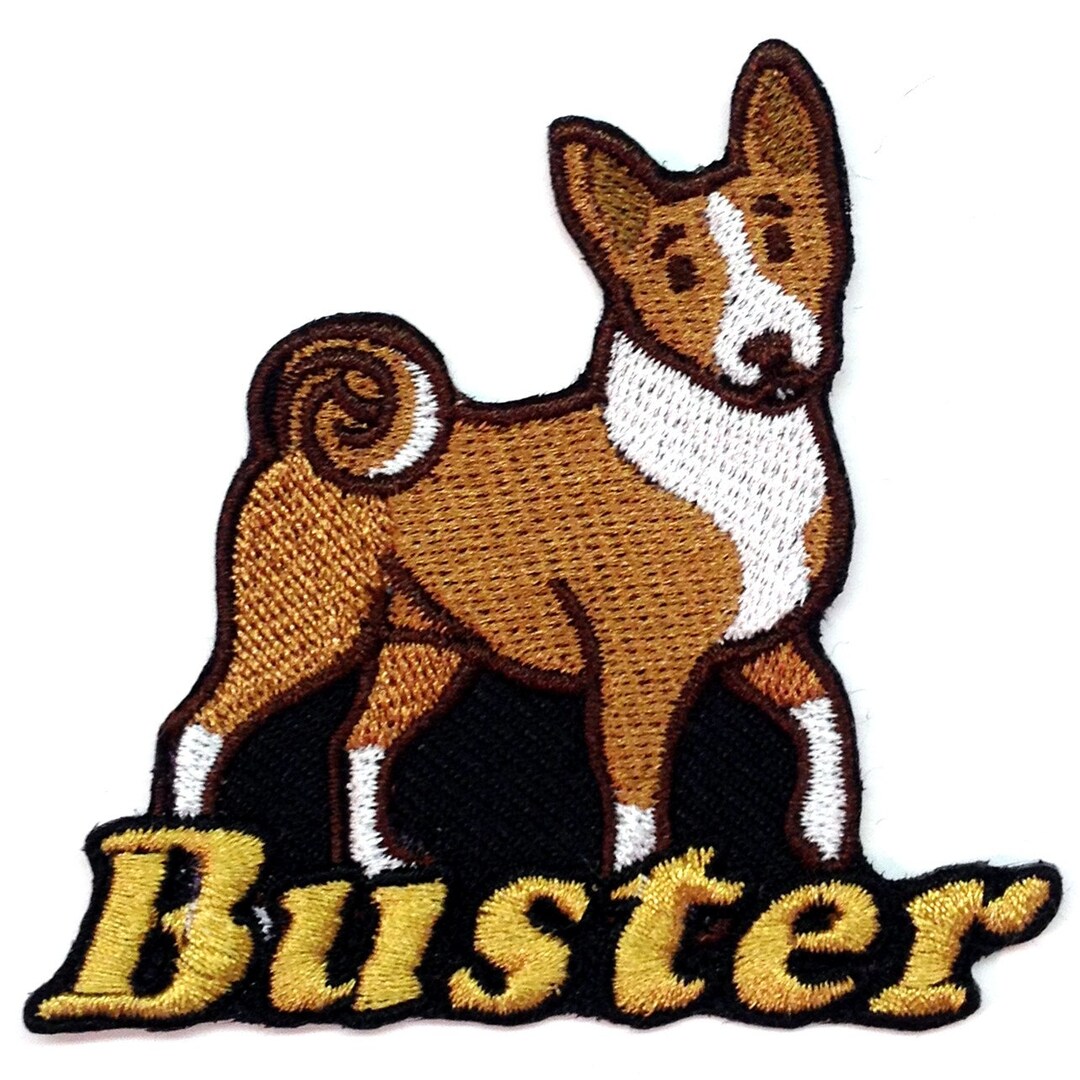 Basenji Custom Personalized Iron-on Patch - Etsy