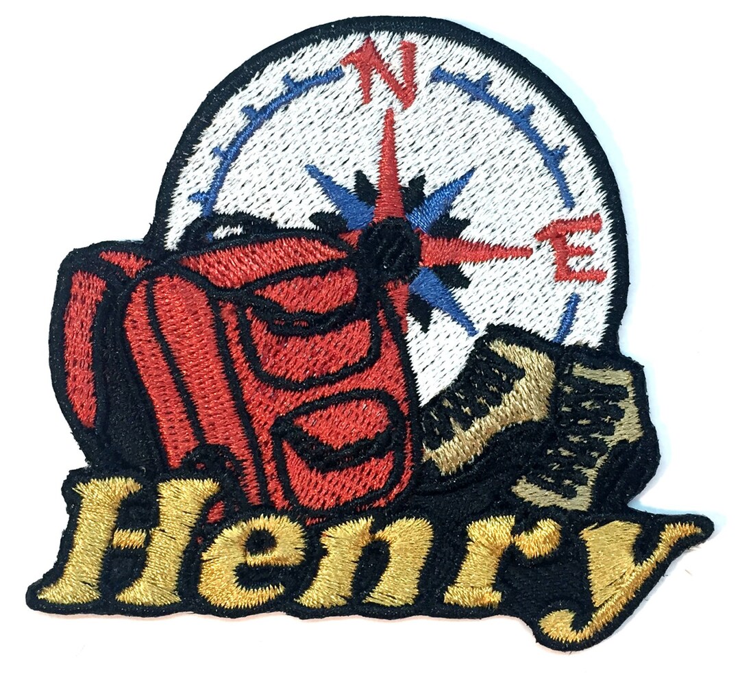 Hiking Patch Custom Personalized Iron-on - Etsy