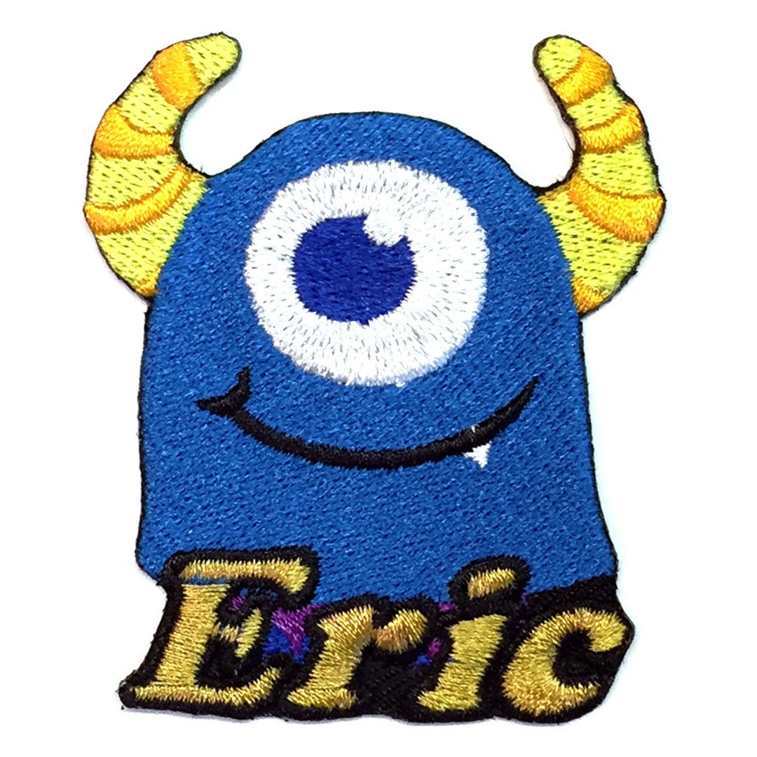 Monster Custom Personalized Iron-on Patch - Etsy