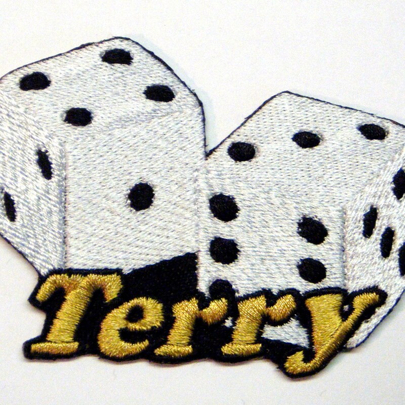 Embroidered Dice Bag - Etsy