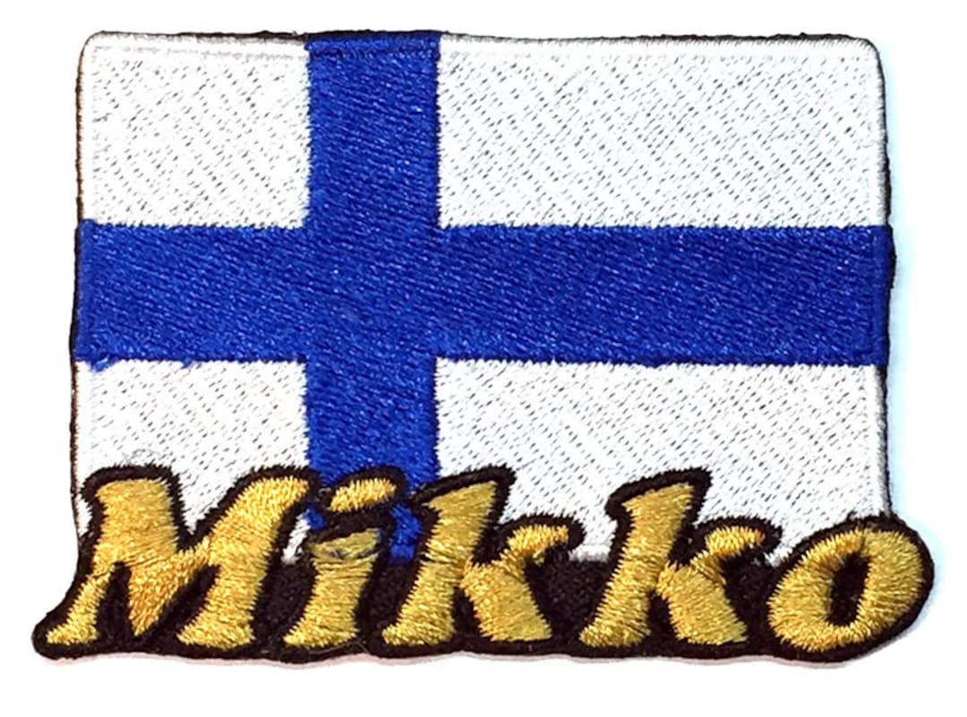Flag of Finland Custom Personalized Iron-on Patch - Etsy
