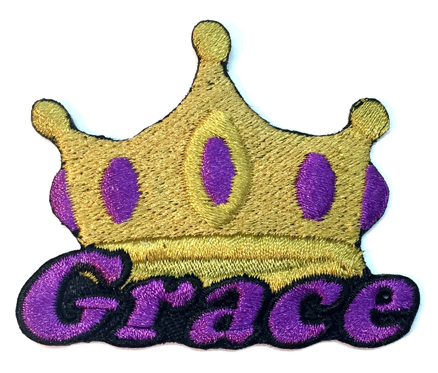 Crown Custom Personalized Iron-on Patch | Etsy